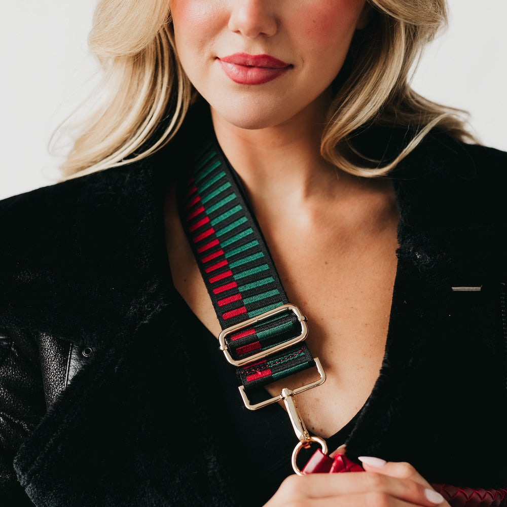 Holly Holiday Adjustable Bag Strap – Pretty Simple
