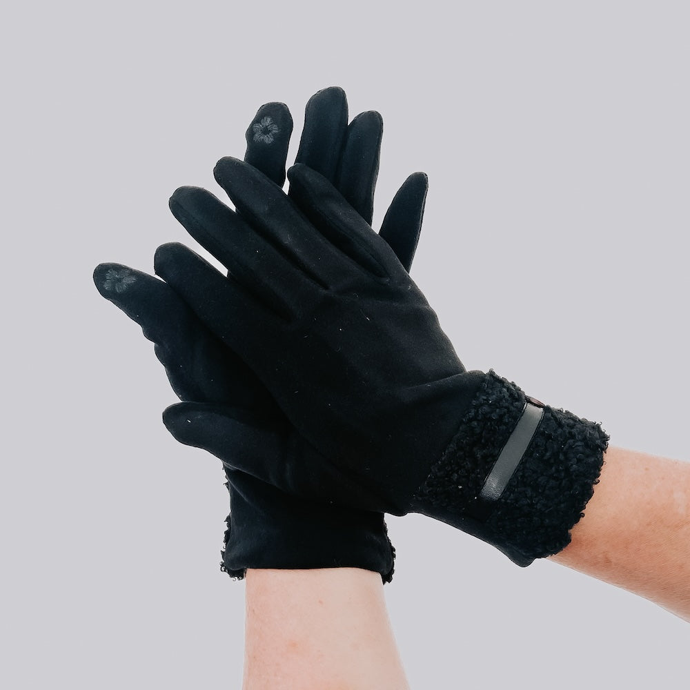 Teddy Fur Cuff Gloves – Pretty Simple