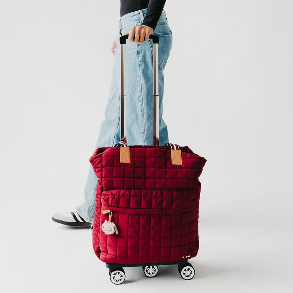 Tenley Quilted Tote Roller Bag – Pretty Simple
