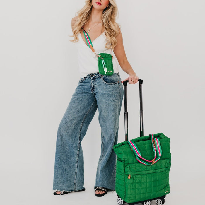 Tenley Quilted Tote Roller Bag – Pretty Simple